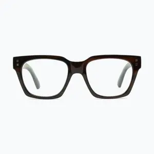 JAXY EYEWEAR Volume Square Reading Glasses Olive