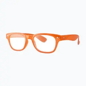 JAXY EYEWEAR Fizz Round Reading Glasses - Orange