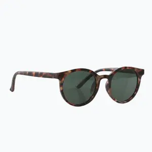 JAXY EYEWEAR Havana Haze Round Sunglasses - Tortoise