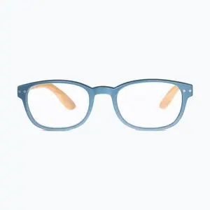 JAXY EYEWEAR Timber Round Reading Glasses - Blue