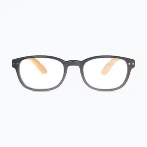 JAXY EYEWEAR Timber Round Reading Glasses - Brown