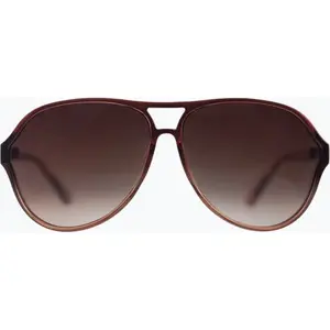JAXY EYEWEAR Phoenix Aviator Sunglasses - Brown