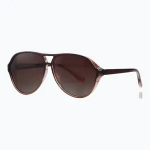 JAXY EYEWEAR Phoenix Aviator Sunglasses - Brown