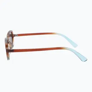 JAXY EYEWEAR Palm State Rectangle Sunglasses - Brown