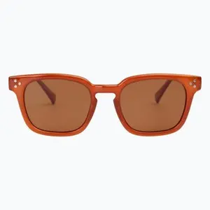 JAXY EYEWEAR Diner Square Sunglasses - Rust Tort