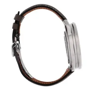 Hermès Arceau Chronograph Automatic Watch Stainless Steel And Leather 43