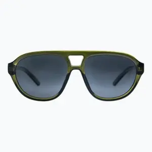JAXY EYEWEAR Horizon Aviator Sunglasses - Green