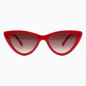 JAXY EYEWEAR Vamp Cat Eye Sunglasses - Red