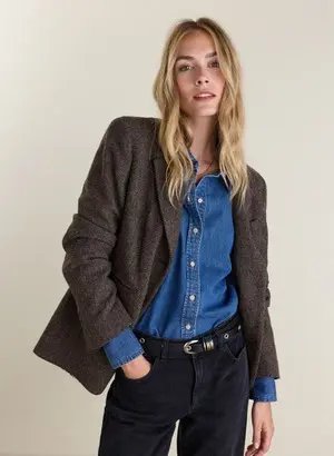 Baukjen Niki Chambray Denim Shirt