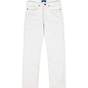 Robert Talbott Pablo Comfort Stretch Twill 5-pocket - Ecru