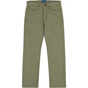 Robert Talbott Pablo Comfort Stretch Twill 5-pocket - Olive