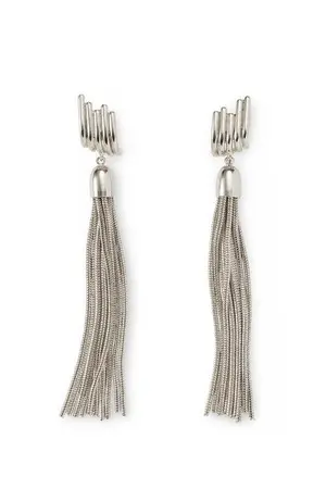 Lady Grey Linea Earrings - Silver