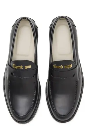 DUKE + DEXTER Wilde Thank You Good Night Penny Loafer