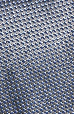 David Donahue Silk Jacquard Tie - Gray