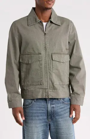 RHYTHM Garage Cotton Canvas Jacket
