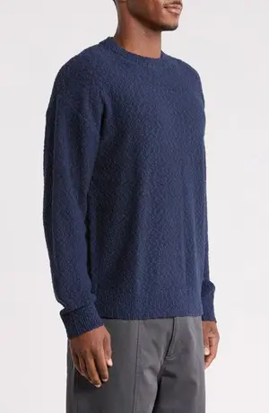 RHYTHM Worn Path Cotton Blend Sweater