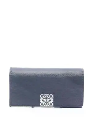 Loewe Anagram Key Case - Blue