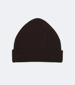 THE ROW Qais Wool Beanie - Brown