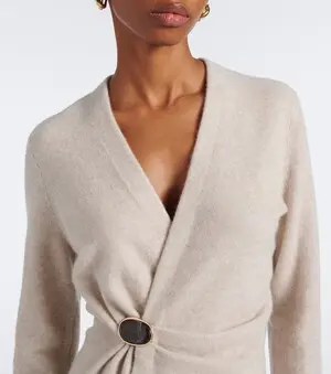 Vince Gathered Wool And Cashmere Sweater