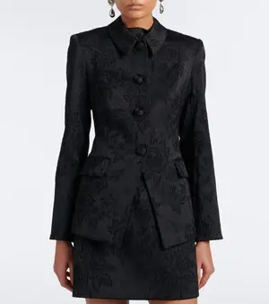 Veronica Beard Bodie Floral Jacquard Jacket