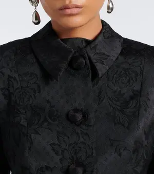 Veronica Beard Bodie Floral Jacquard Jacket