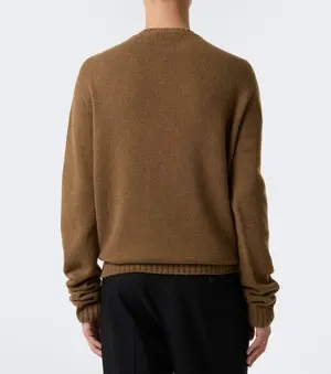 THE ROW Agora Wool Sweater - Brown