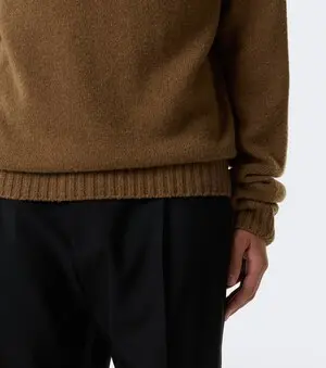 THE ROW Agora Wool Sweater - Brown