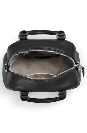 Shinola Mini Runwell Leather Satchel - Black
