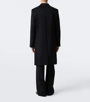 THE ROW Osmo Double-breasted Wool-blend Coat