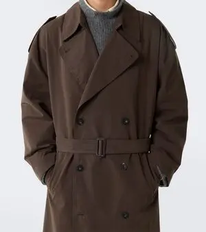 THE ROW Mischa Cotton Trench Coat