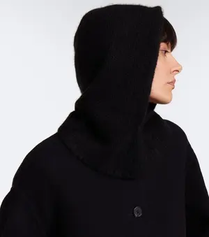 THE ROW Qythe Cashmere, Alpaca, And Silk Balaclava