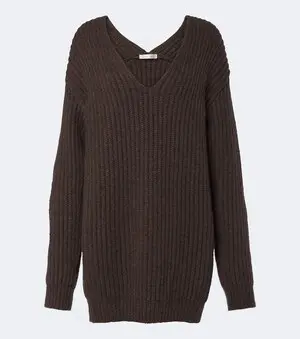 THE ROW Nior Cashmere Sweater - Grey
