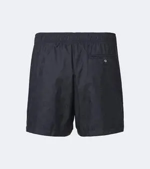 Giorgio Armani Logo Swim Trunks