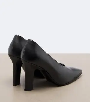 THE ROW Sylvia Leather Pumps