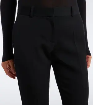 THE ROW Kloe Wool Straight Pants