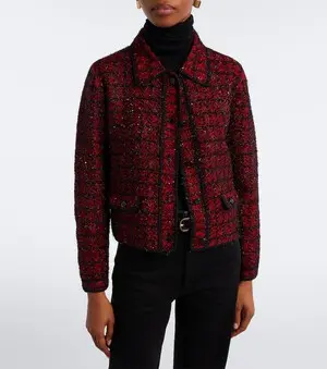Veronica Beard Blanche Tweed Jacket