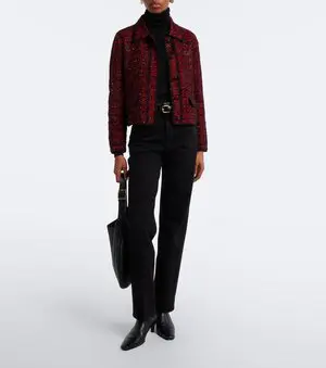 Veronica Beard Blanche Tweed Jacket