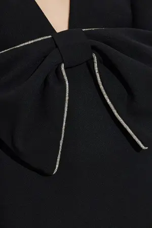 ROTATE BY BIRGER CHRISTENSEN Decorative Bow Dress