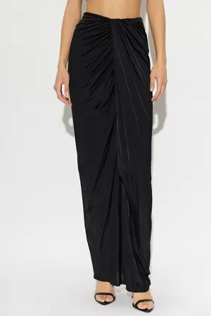 Balmain Long Skirt With Draping