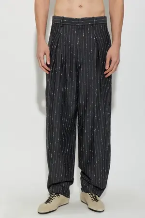 Jacquemus Losange’ Wool Trousers