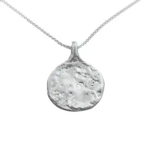 ADELE JADE La Luna Necklace - Silver