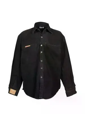 GREG ROSS Oversized Canvas Shirt