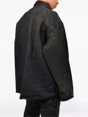 GREG ROSS Oversized Canvas Shirt