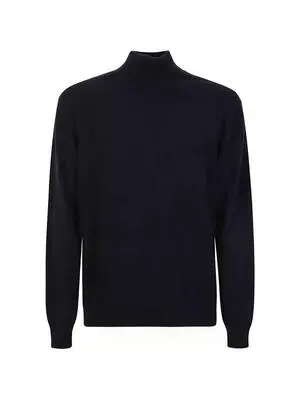 CRUCIANI High-neck Sweater - Blue