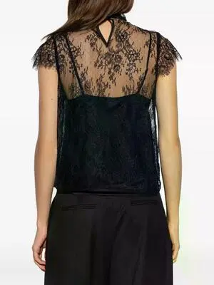 Posse Blake Lace Silk Blouse