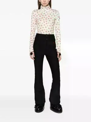 Moncler Floral-print Turtleneck Base Layer