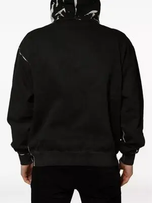 Dolce & Gabbana Dg Logo-print Hoodie - Black