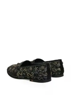 Dolce & Gabbana Rhinestone-embellished Loafers