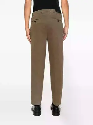 BRIGLIA 1949 Portofino Pleated Tapered Trousers