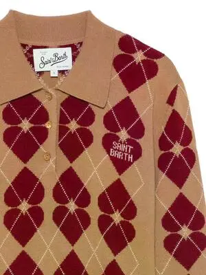 MC2 SAINT BARTH Hadidy Chargyle Heart-intarsia Sweater
